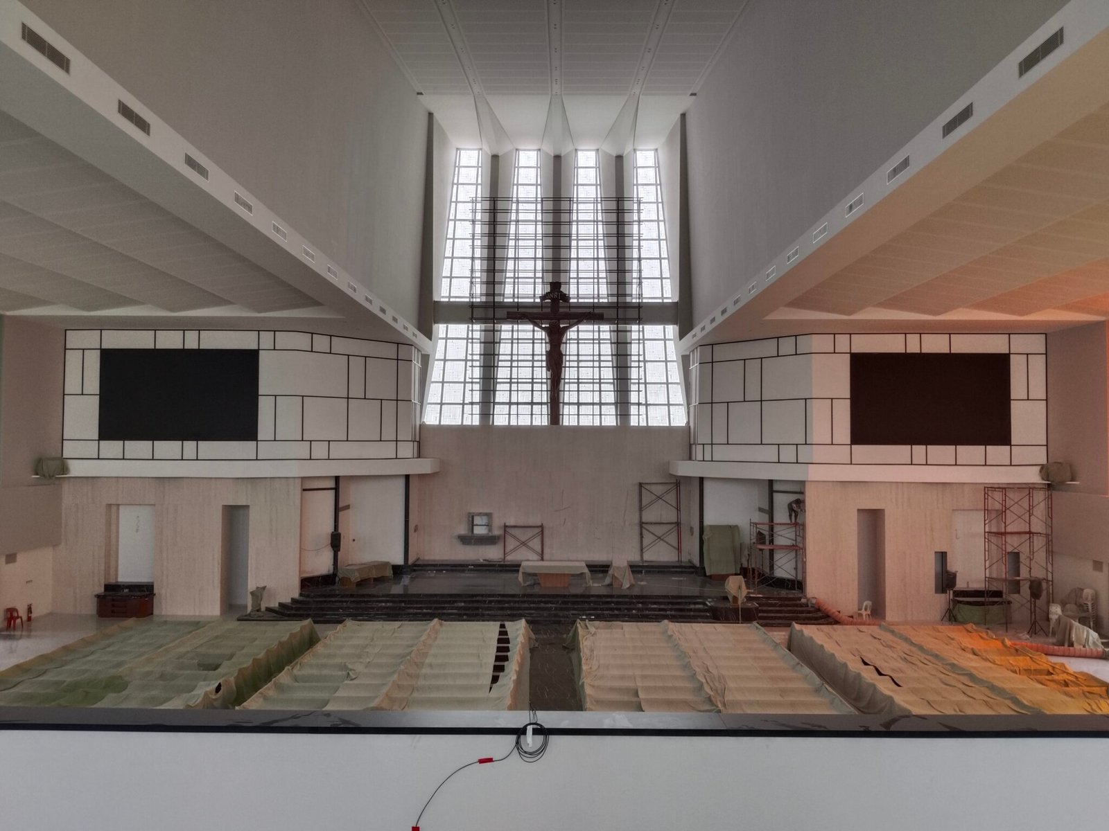 Interior Gereja St Perawan Maria Benteng Gading